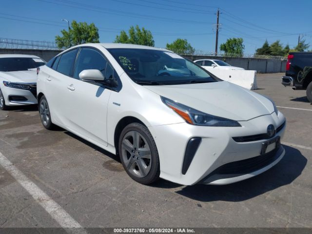 Salvage, Wrecked Vehicles Auctions Online | 2019 TOYOTA PRIUS For Sale ...