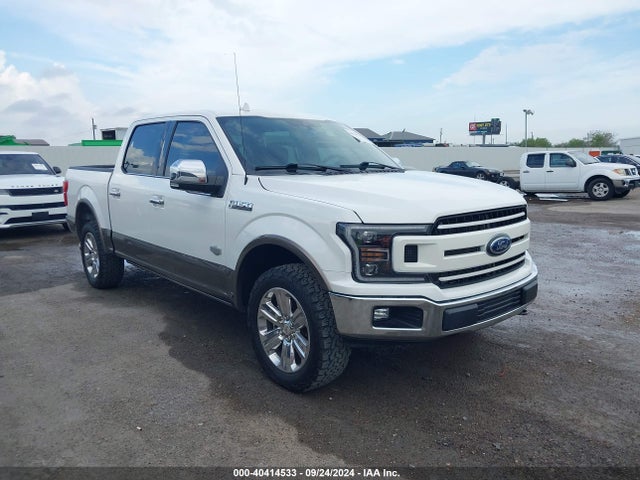 2020 FORD F-150 SuperCrew Cab Styleside | 1FTEW1E44LFB78484