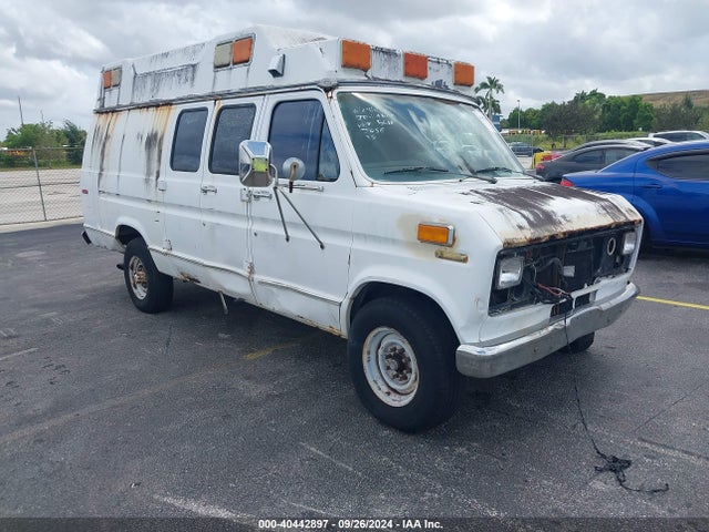 1991 FORD ECONOLINE VAN CARGO 3 DOOR | 1FDHS34M5MHB35618