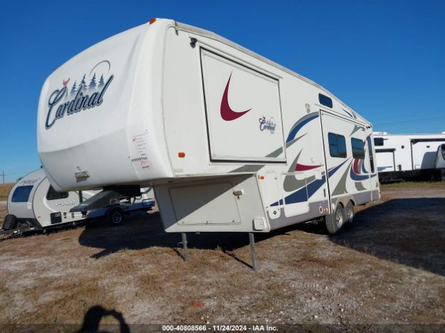 2006 FOREST RIVER CARDINAL TRAVEL TRAILER