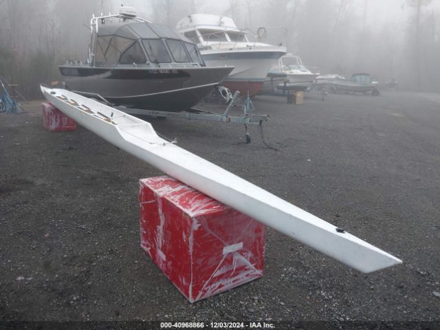 1985 * POCOCK K4+ WHITE ROW BOAT