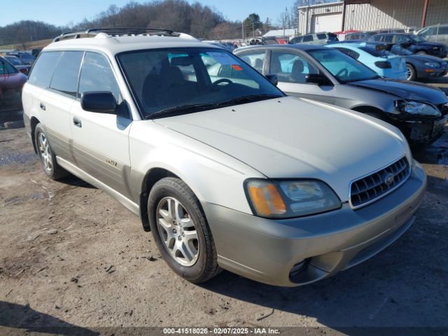 2003 SUBARU OUTBACK Wagon | 4S3BH675437631609