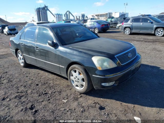 2003 LEXUS LS SEDAN 4 DOOR | JTHBN30F830099993